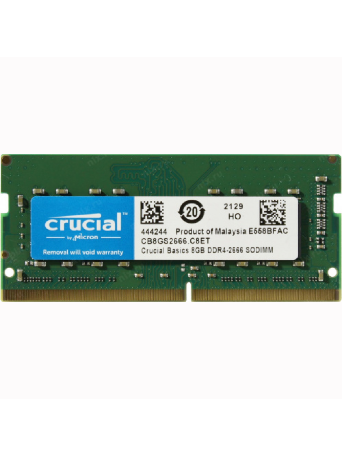 MEMORIA RAM CRUCIAL BASICS DDR4